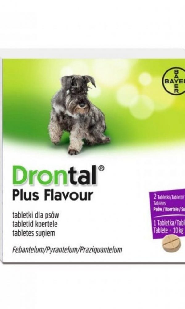 Antiparasitario Drontal Plus Perros 10 Kilos - Petslandia